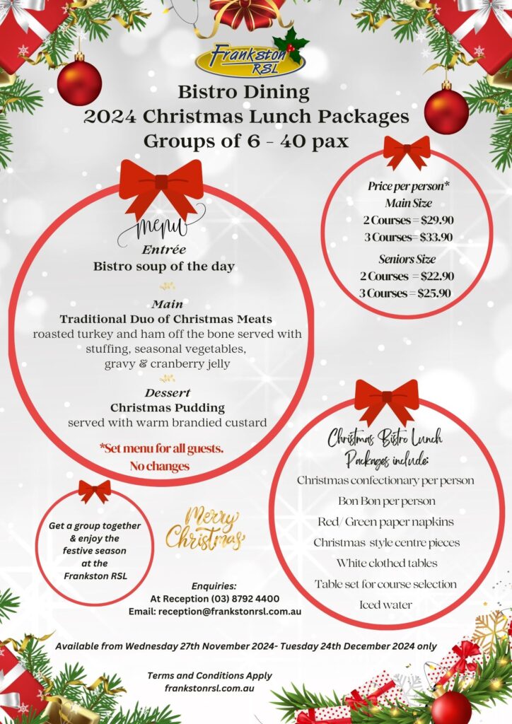 Four Seasons Bistro - Frankston RSL