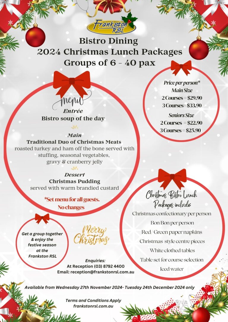 Four Seasons Bistro - Frankston RSL